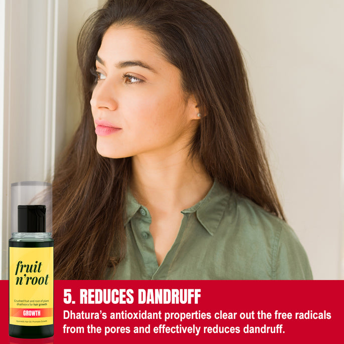 Fruitnroot™ Ayurvedic Hair Growth Oil - Stimulates Thick Hair Growth